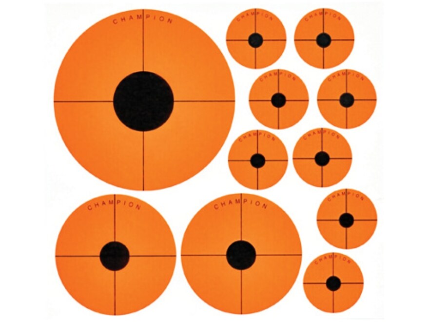 Champion Instant Adhesive Targets Variety Pack Paper 20PK