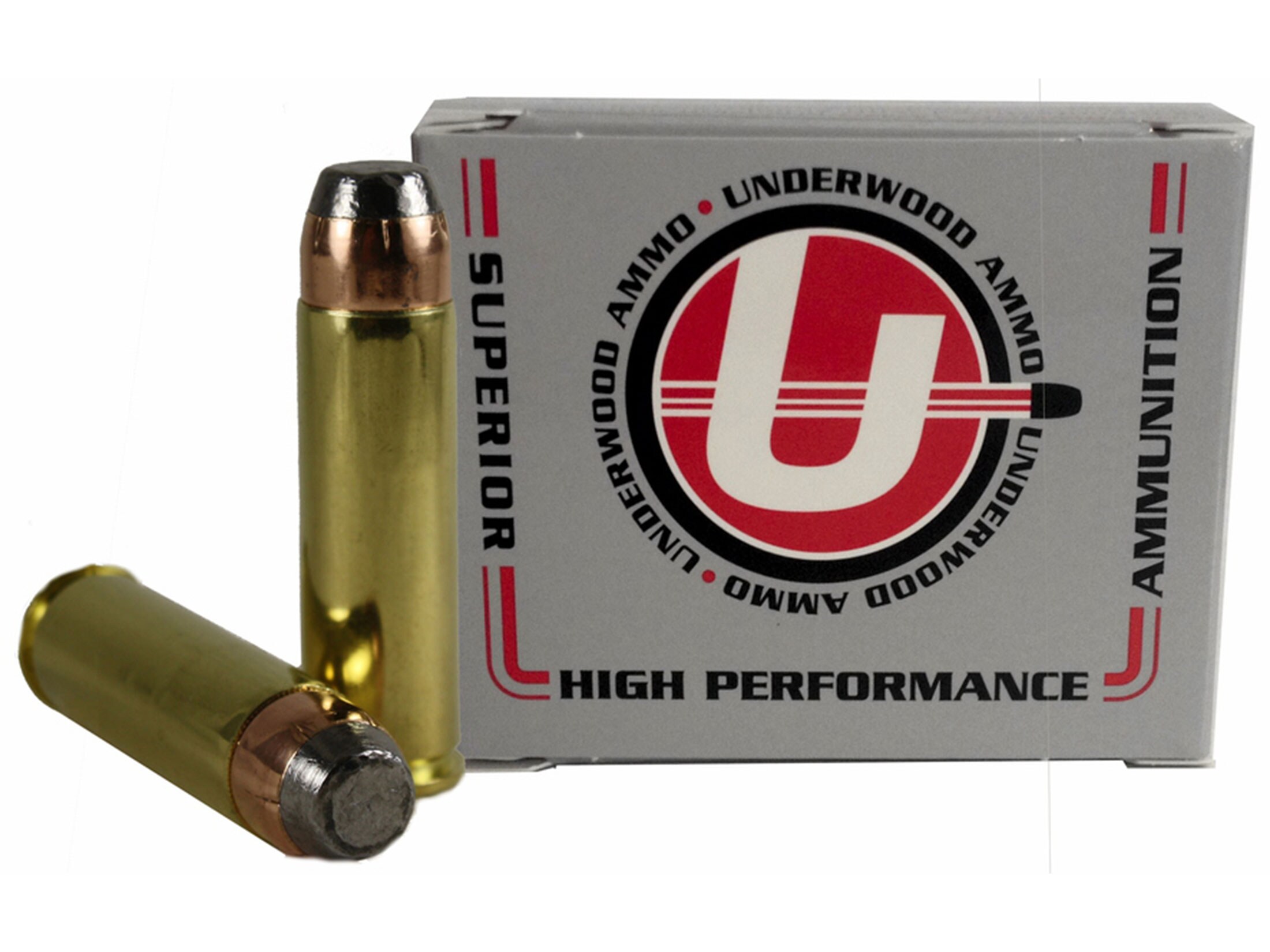 Underwood 500 S&W Mag Ammo 500 Grain Hornady XTP Jacketed Flat Nose
