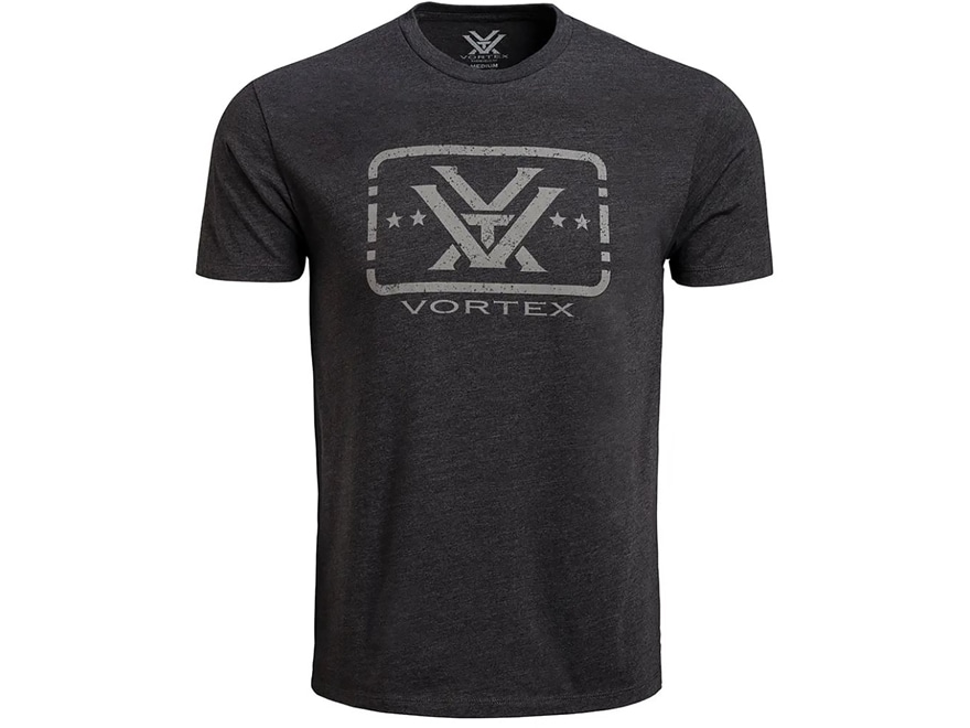 Vortex Optics Men's Trigger Press Short Sleeve T-Shirt Charcoal