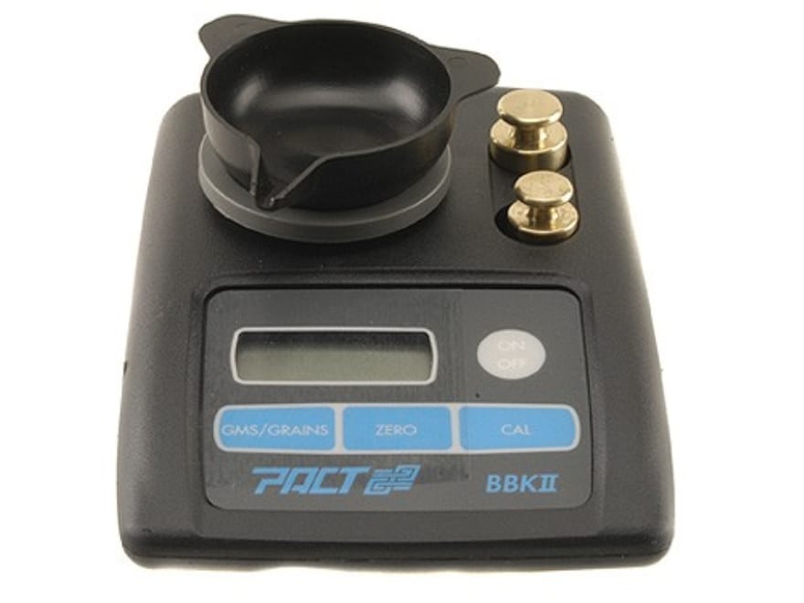 PACT BBK 2 Electronic Powder Scale 750 Grain Capacity 110 Volt
