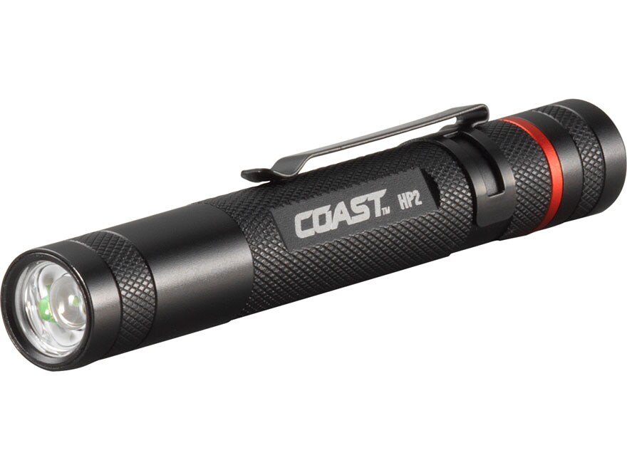 Coast HP2 Flashlight LED 1 AAA Battery Aluminum Black