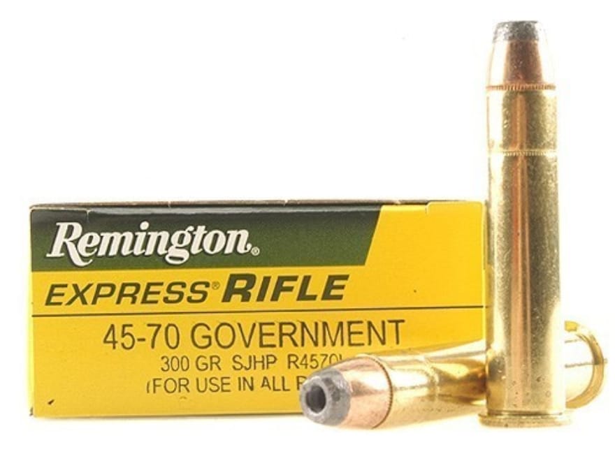 Remington Express 45-70 Government Ammo 300 Grain Semi-Jacket Hollow