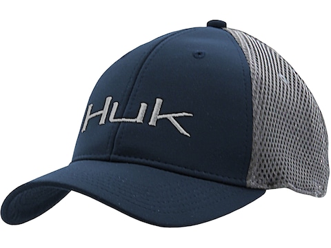 Huk Soft Stretch Fit Tech Cap Navy Medium/Large