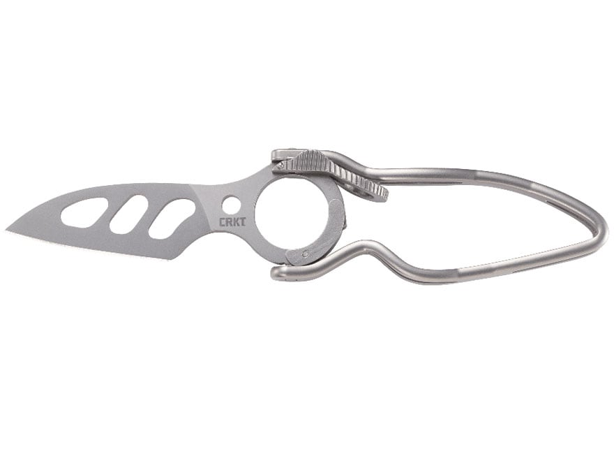 CRKT Daktyl Folding Knife 3.05 Wharncliffe 420J2 SS Blade Skeletonized