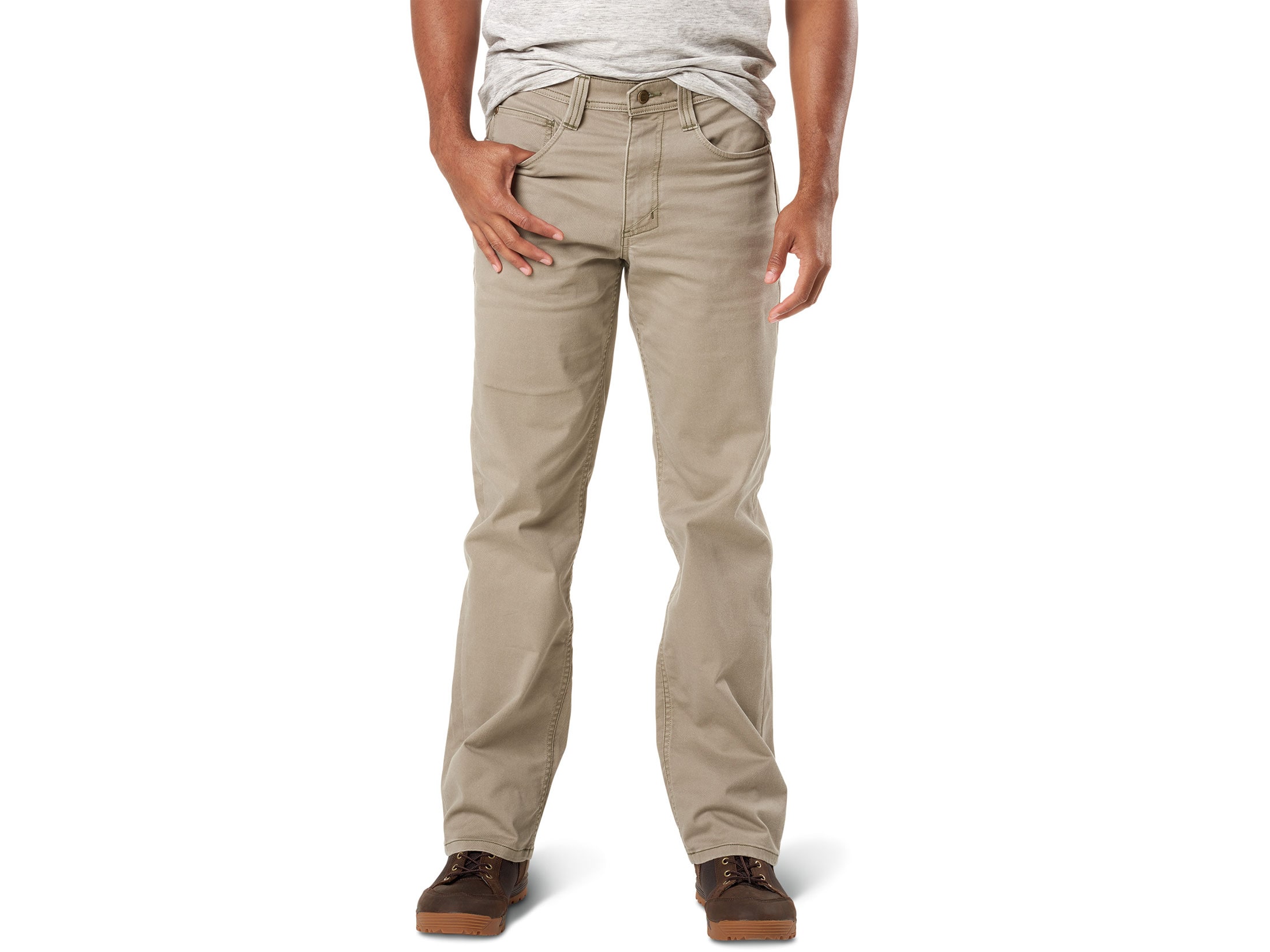 5.11 Men's Defender-Flex Straight Leg Tactical Pants Cotton/Poly Denim