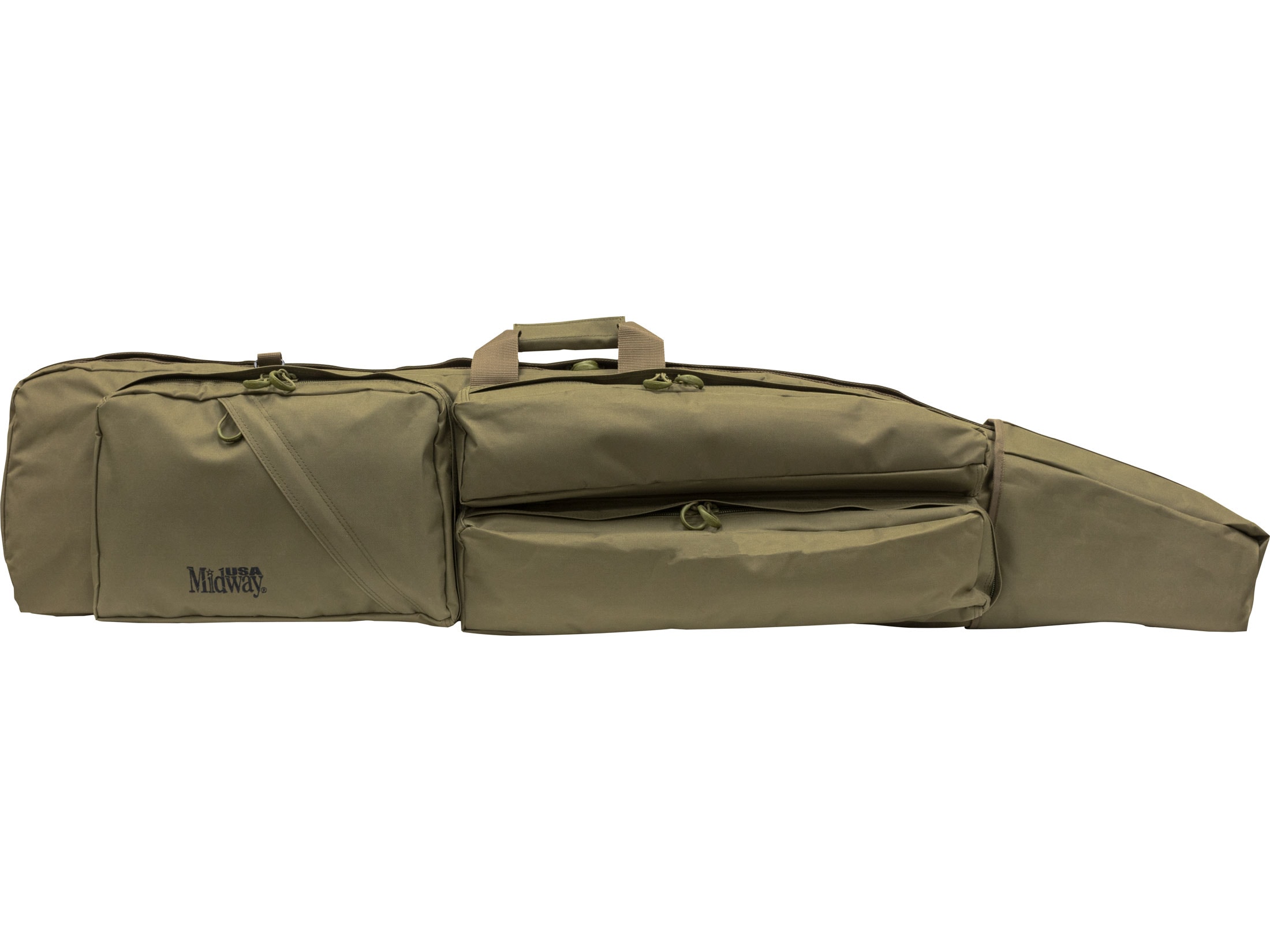 MidwayUSA Sniper Drag Bag Tactical Rifle Case 50 Black