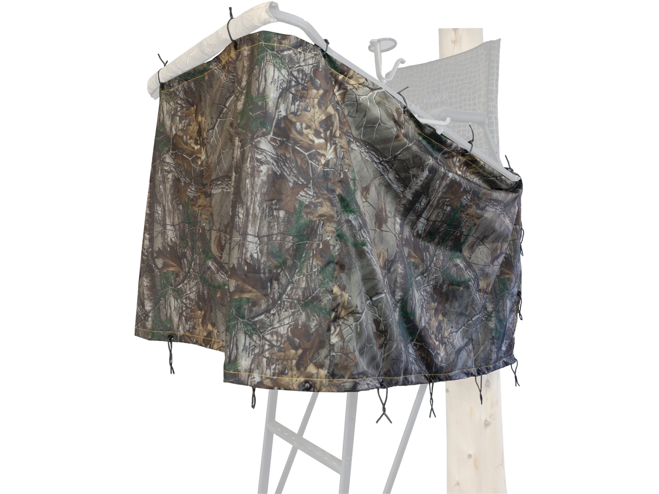 Hawk EZ Conceal Universal Blind Kit Polyester Realtree Xtra