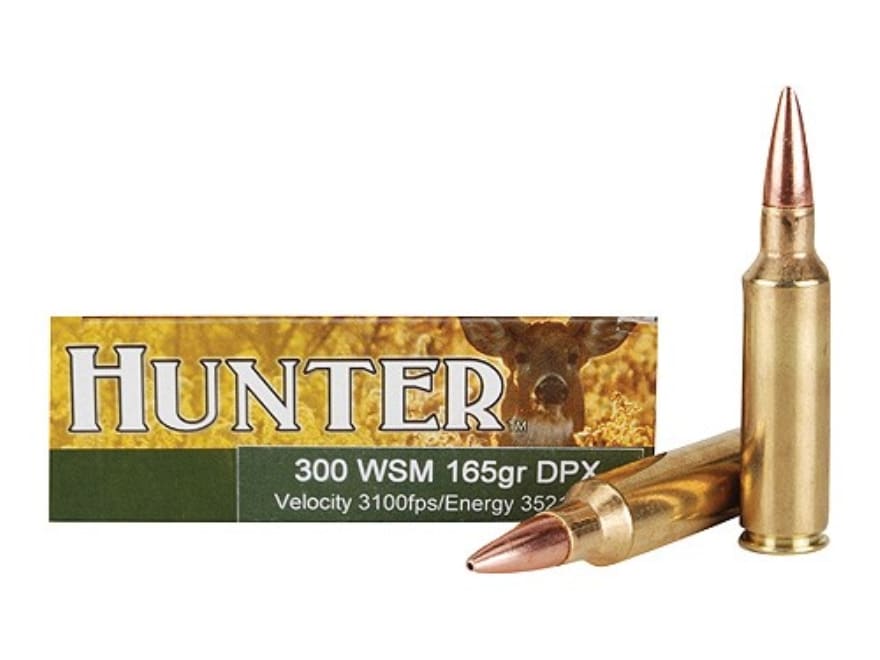 Cor-Bon DPX Hunter Ammo 300 Winchester Short Mag (WSM) 165 Grain