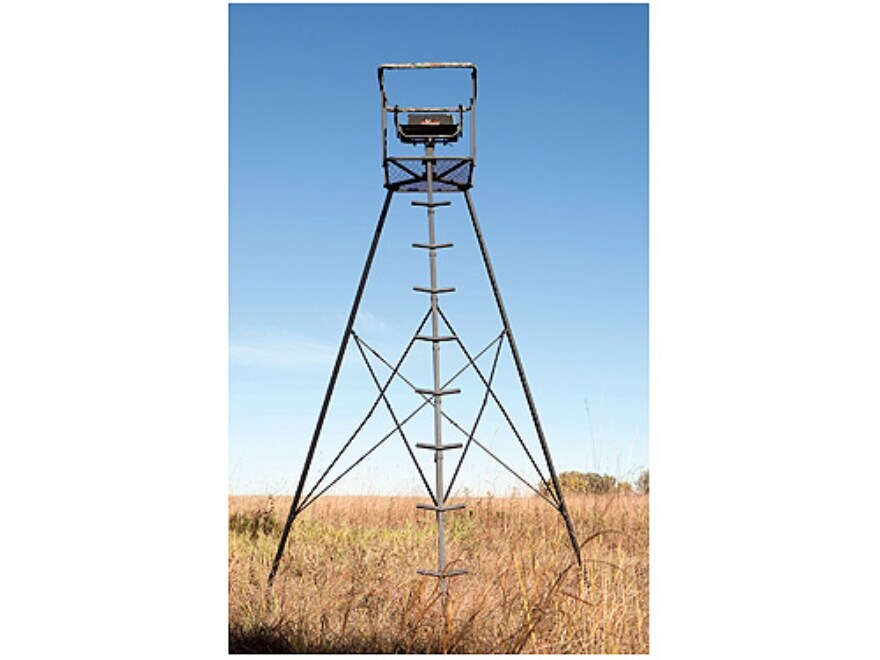 Big Game The Triumph Tripod Treestand Steel Black