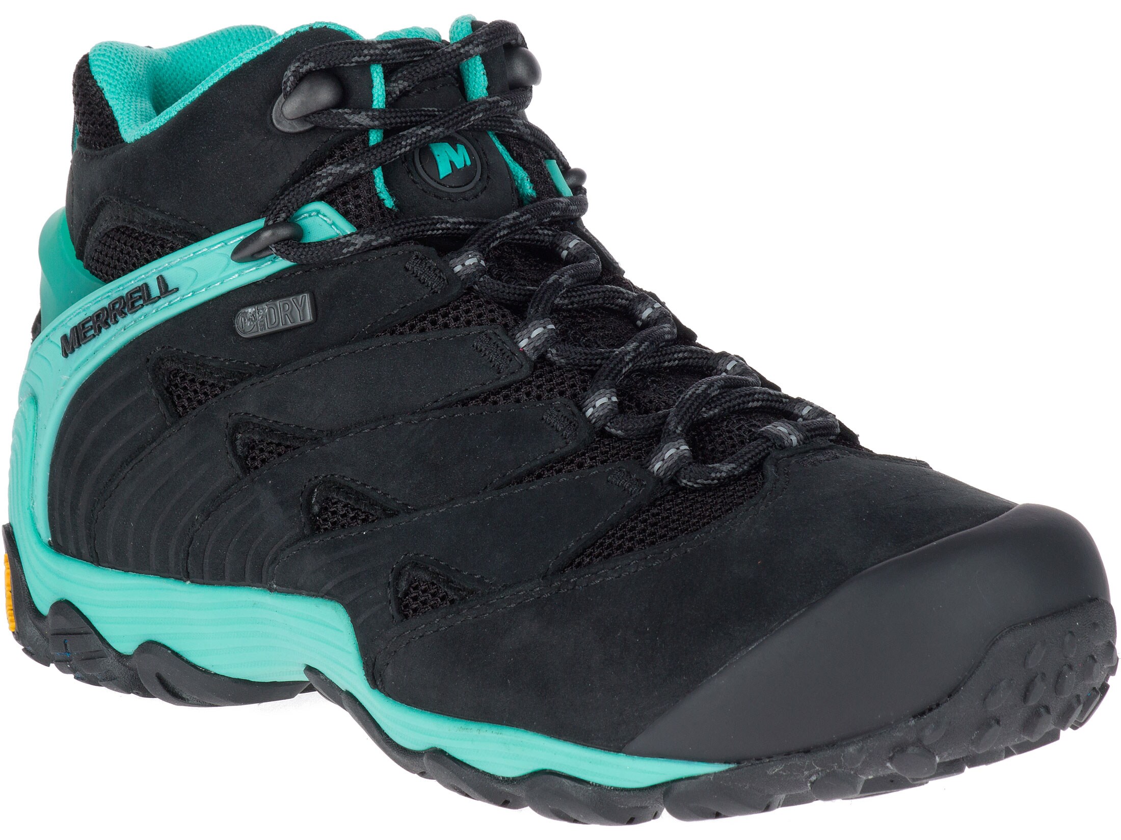 Merrell Chameleon 7 5 Mid Waterproof Hiking Boots Leather/Nylon Ice