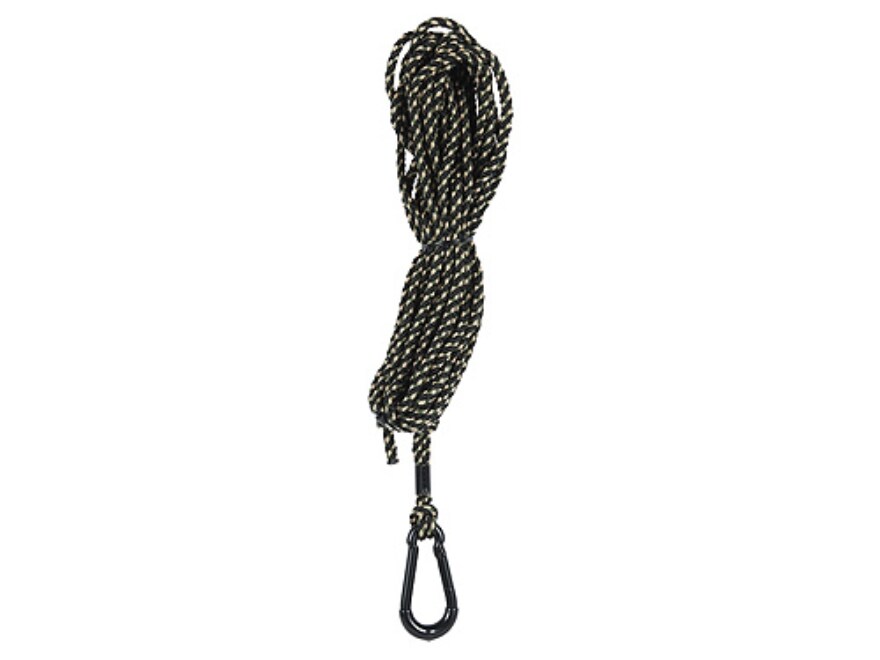 Allen Treestand Bow Gun Rope w/ Carabiner 30' Nylon Camo