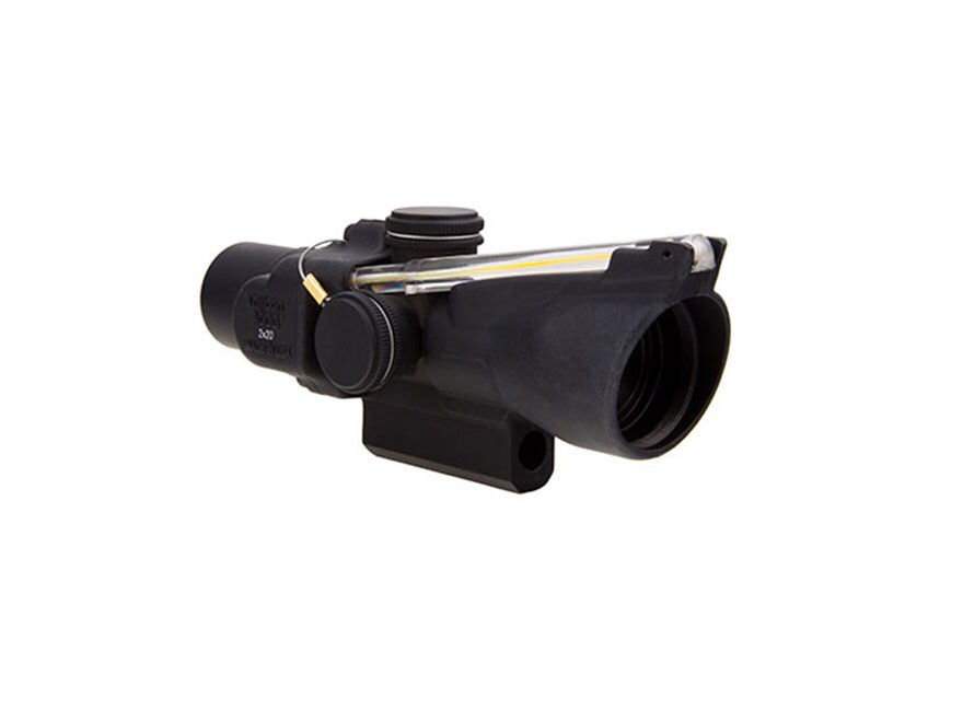 Trijicon ACOG TA47 Compact Rifle Scope 2x 20mm Dual-Illuminated Amber