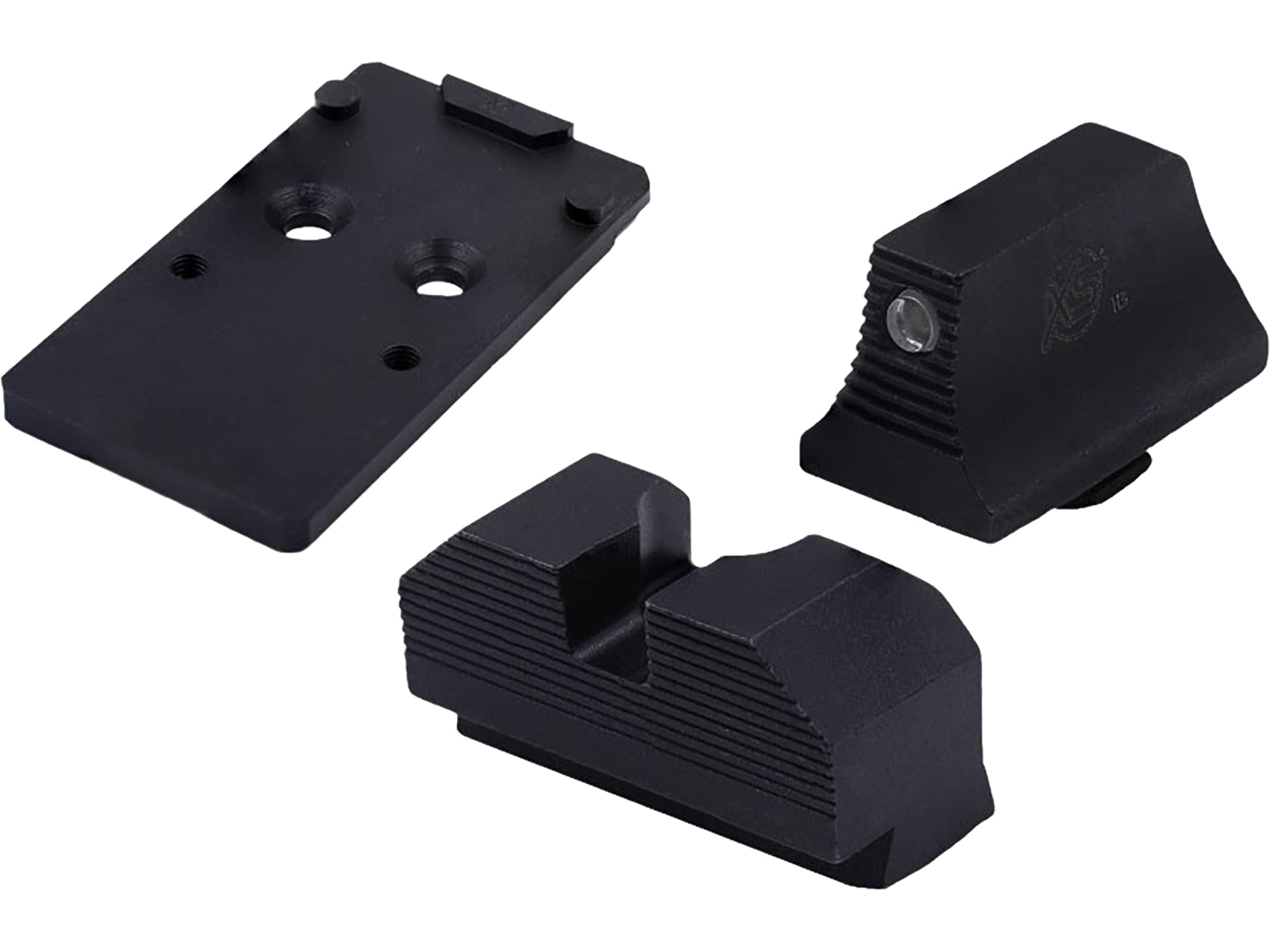 XS Sight Systems Minimalist Sight Set Optic Plate RMR Glock 17, 19,
