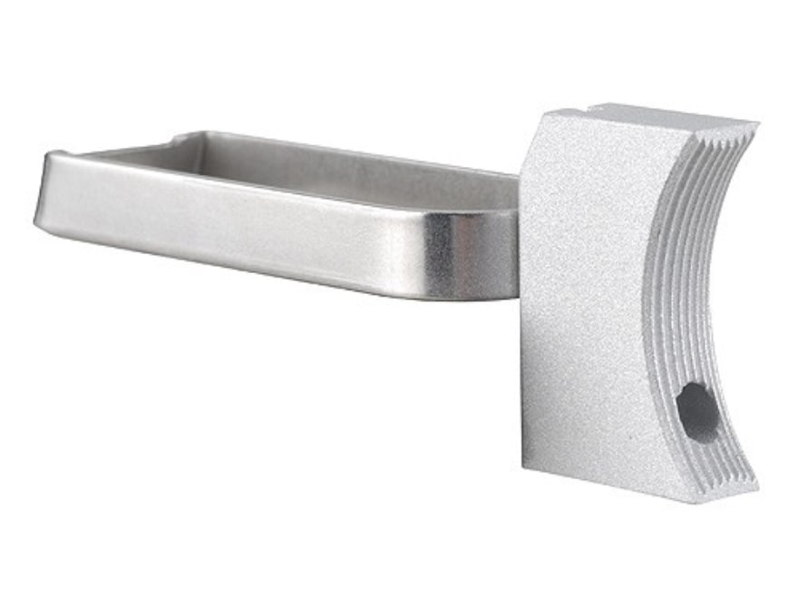 Nighthawk Custom Long Solid 1911 Trigger Aluminum Silver