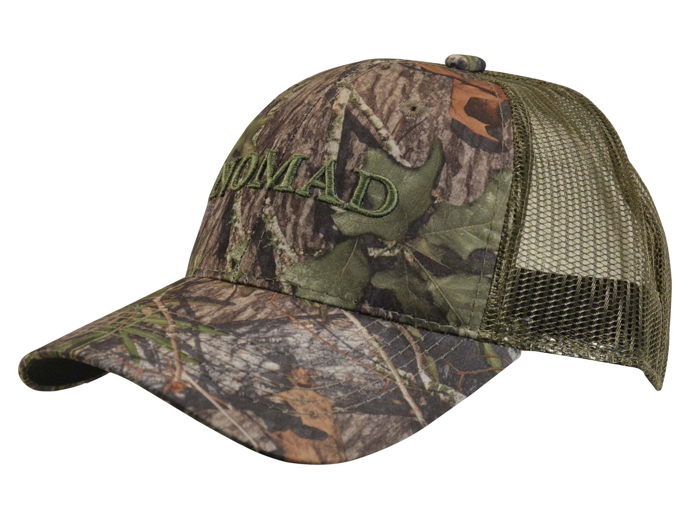 Nomad Camo Trucker Logo Mesh Back Cap Kryptek Typhon Camo