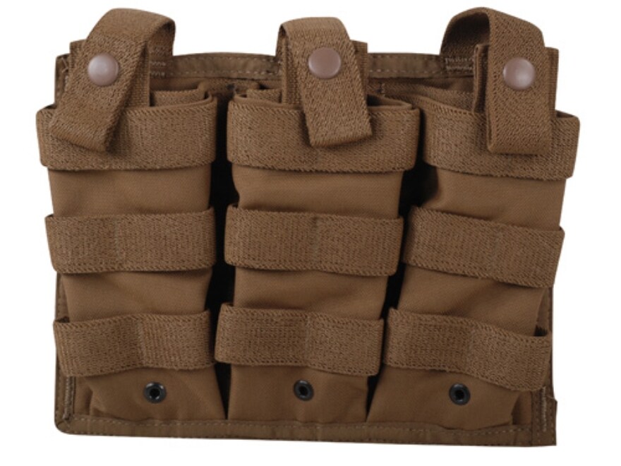 Spec.-Ops. CQB 6 MOLLE Compatible Six Mag Shingle AR-15 Nylon Coyote