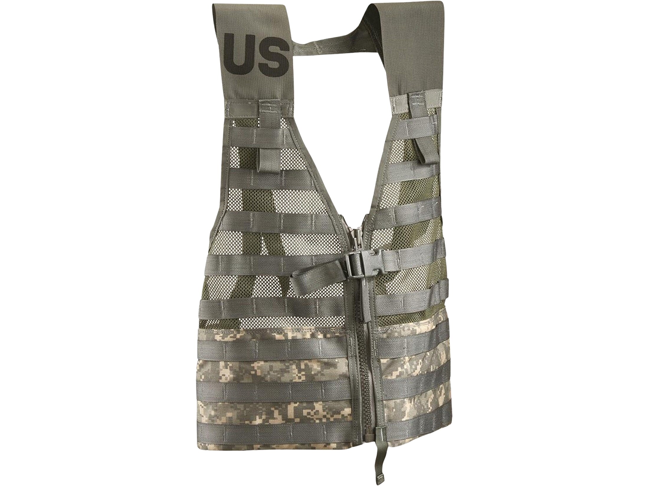 Military Surplus US Load Bearing Vest (LBV) Grade 2 ACU Camo