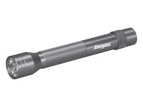 Energizer Eveready Compact Flashlight LED 2 AA Batteries Aluminum