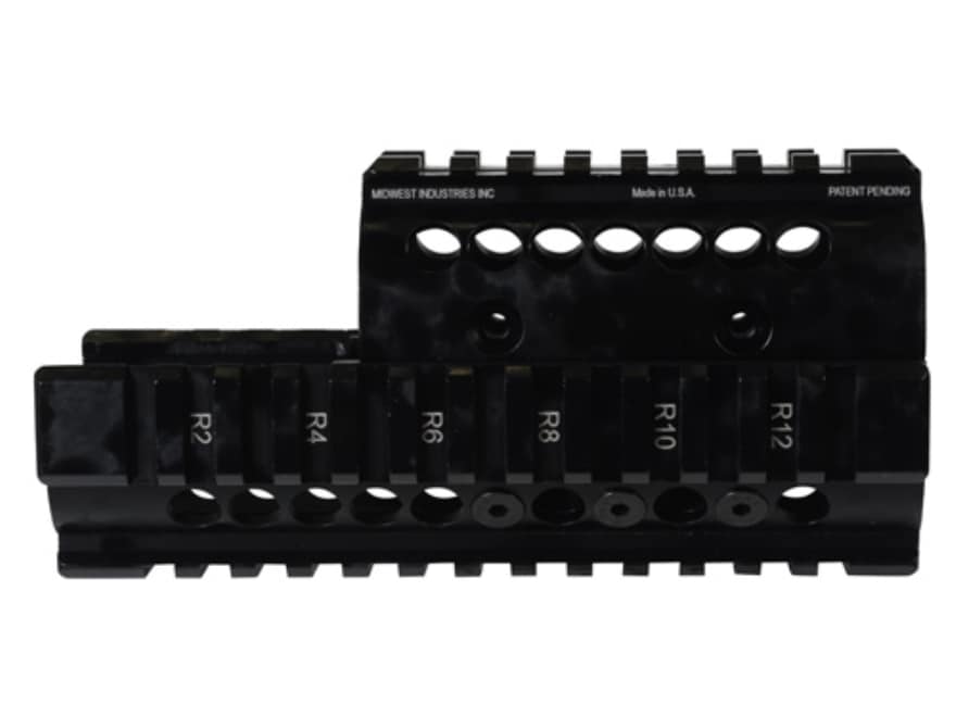 Midwest Industries 2-Piece Kel-Tec PLR-16, PLR-22 Handguard Black