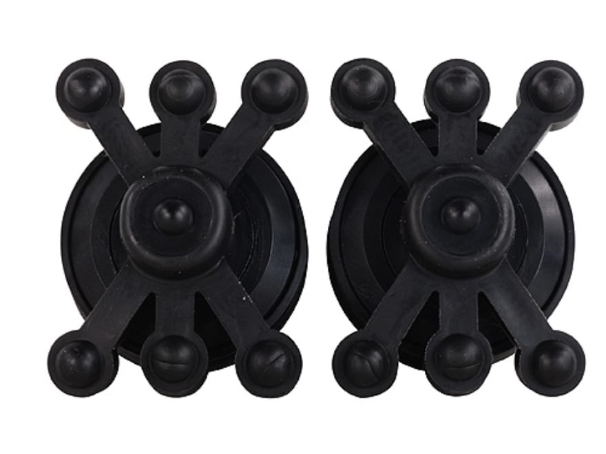 Bowjax Split Limb Monster Jax Bow Vibration Dampener Rubber Black 2PK
