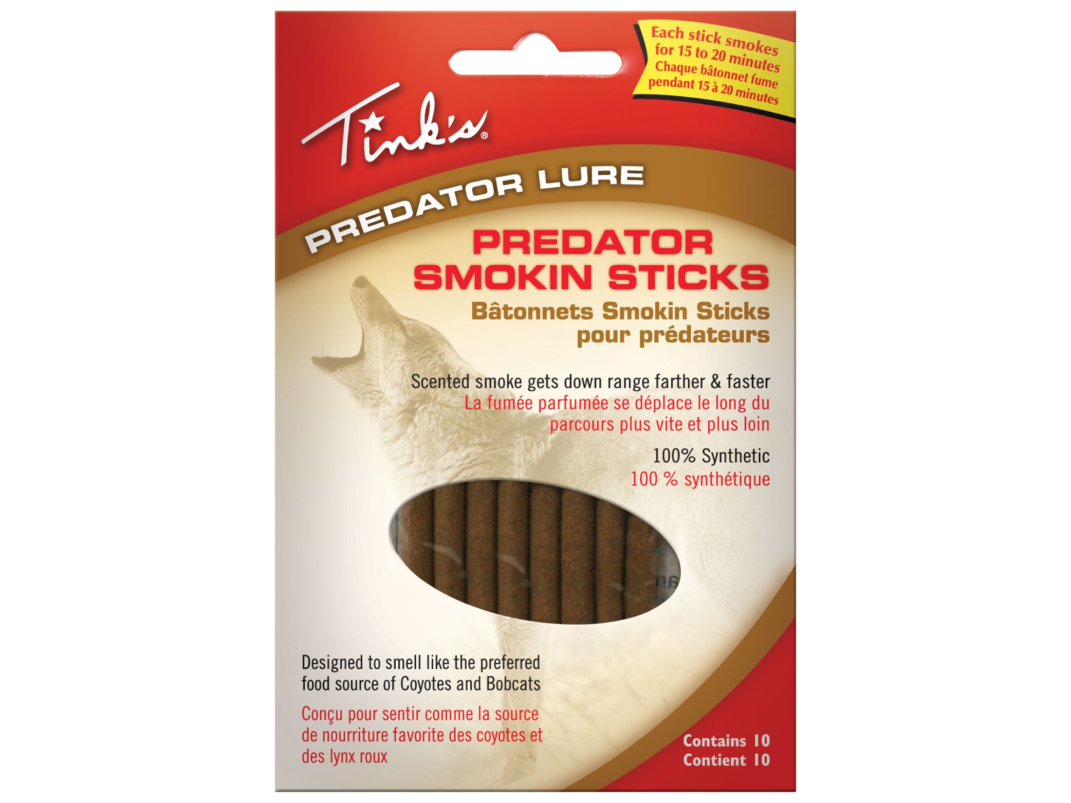 Tink's Smokin Sticks Food Source Predator Scent 10PK