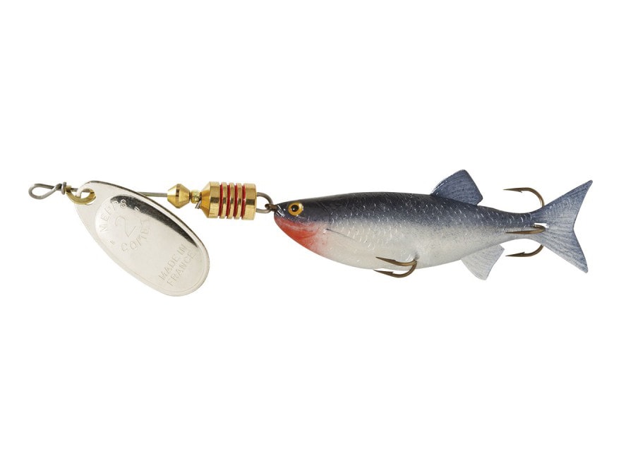 Mepps Comet Mino Inline Spinner 4 Shad Mino Silver Blade 1/2oz