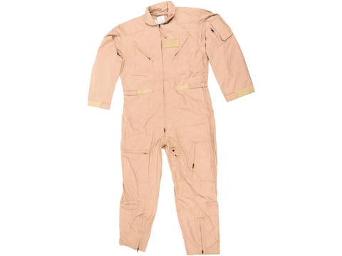Military Surplus USMC Flightsuit Coverall Grade 1 Tan 50 Long