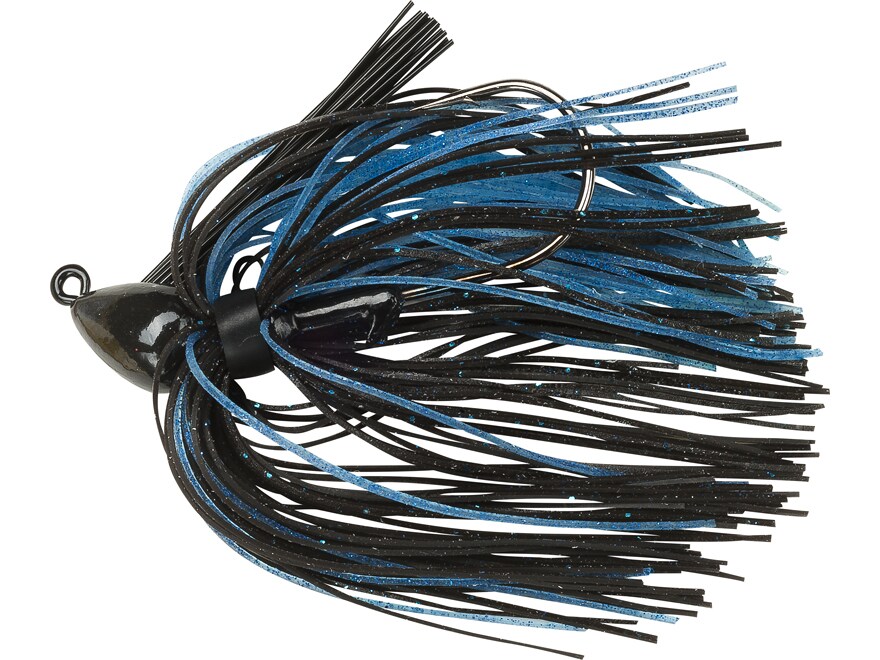 BOOYAH Baby Boo Jig Black Black Blue 5/16oz