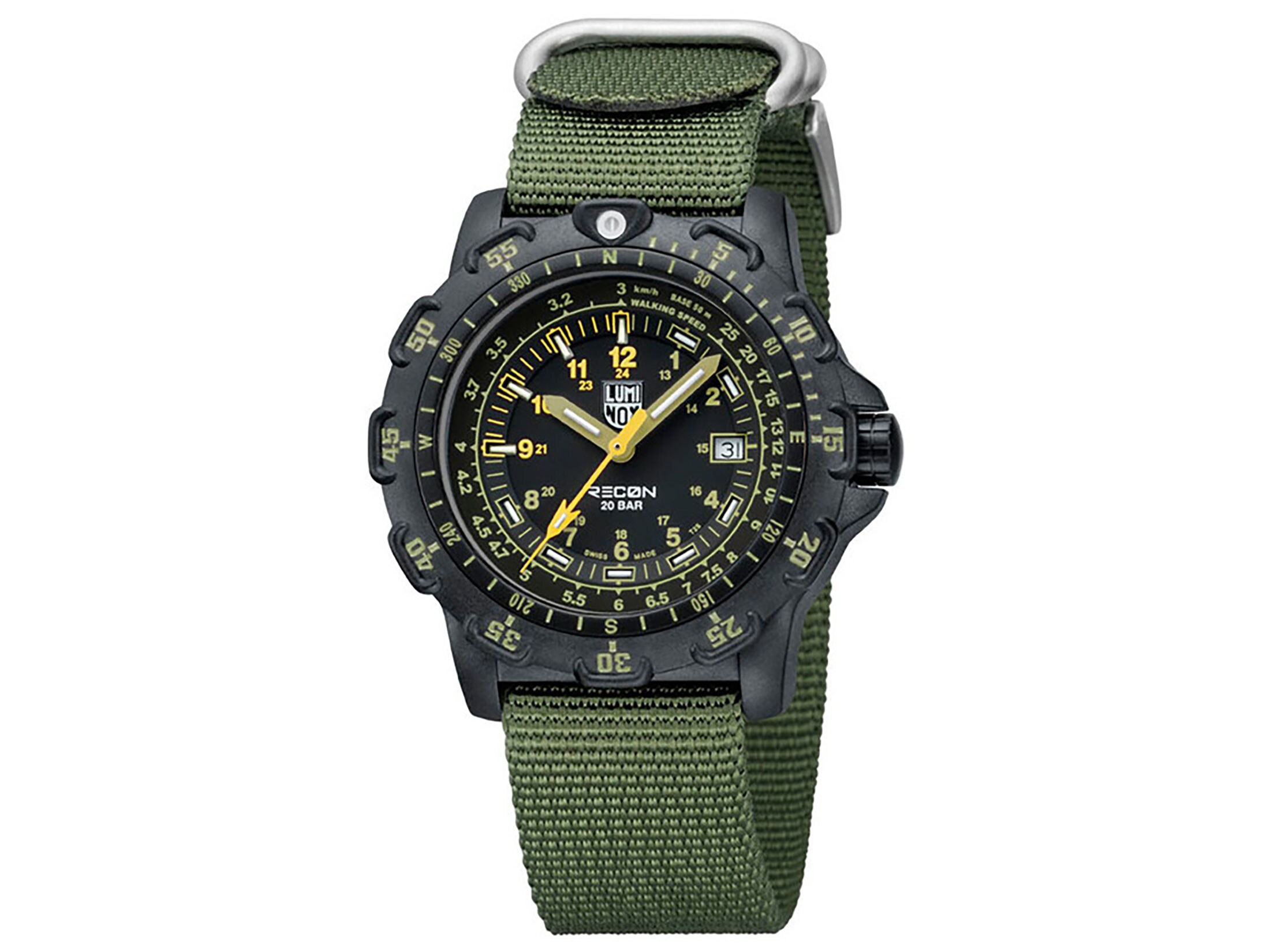 Luminox RECON Point Man Watch Black/Green