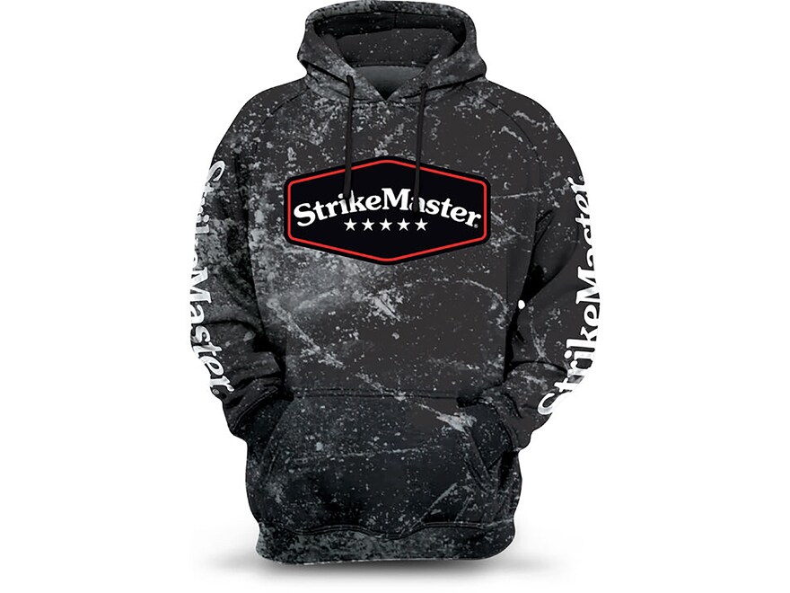 StrikeMaster Men's Logo Hoodie Black Ice 2XL