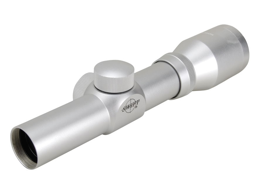 Swift Reliant Pistol Scope 2x 20mm Quadraplex Reticle Silver