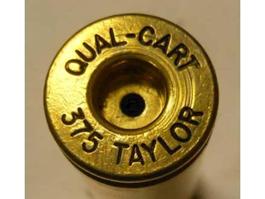 Quality Cartridge 375 Taylor Brass Box of 20
