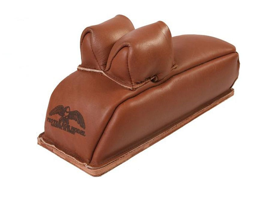 Protektor Rabbit Ear Loaf Rear Shooting Rest Bag Leather Tan Filled
