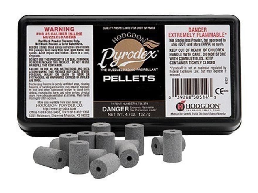 Hodgdon Pyrodex Black Powder Substitute 50 Cal 30 Grain Pellets 100PK