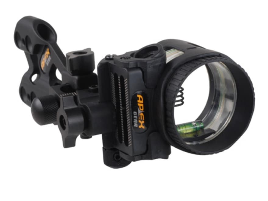 Apex Gear AG Axim 4 Light 4-Pin Bow Sight .019 Diameter Pin