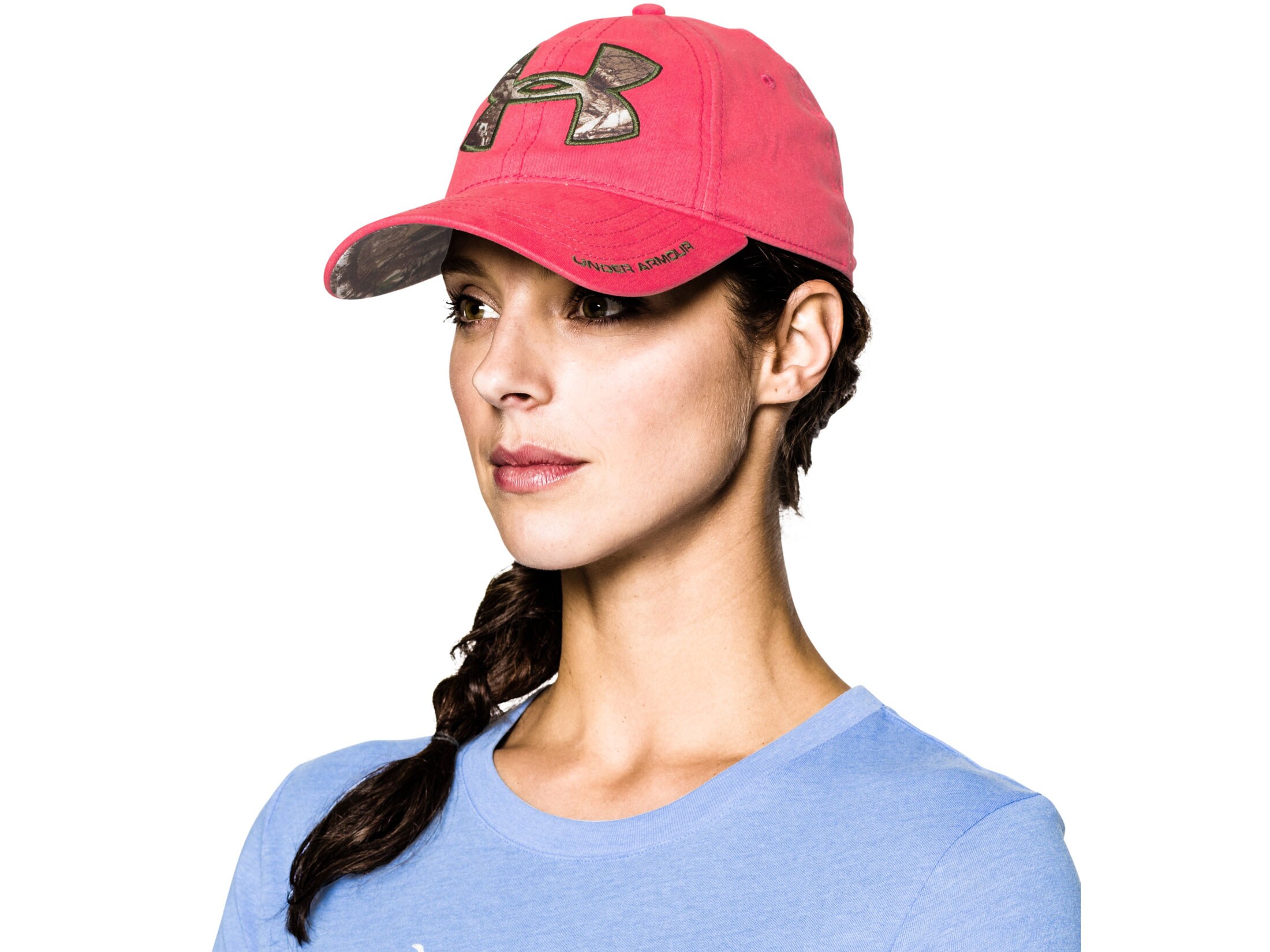 Under Armour Women's Cal Cap Polyester Picasso Blue Realtree Xtra