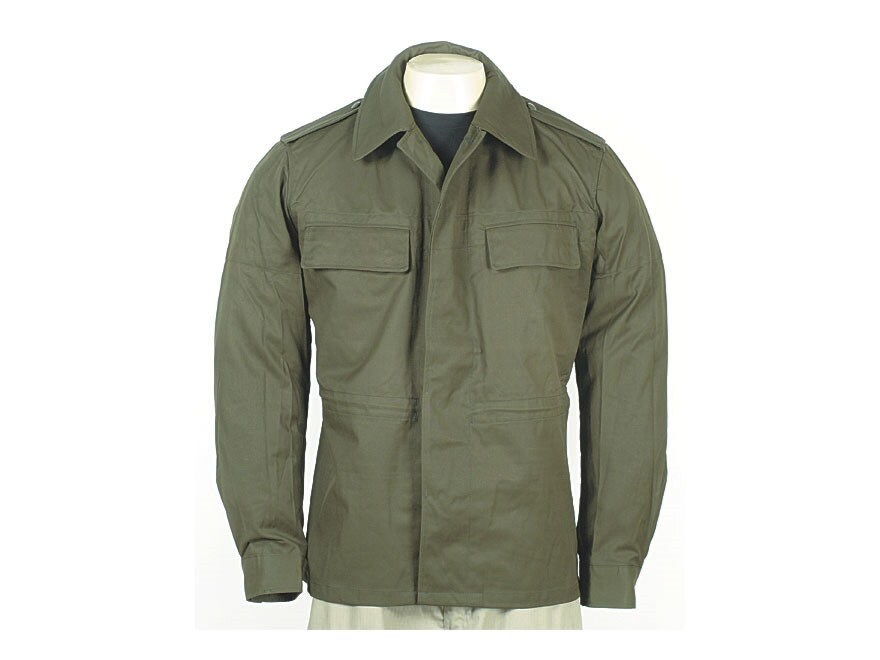 Military Surplus New Condition Czech Field Jacket Olive Drab M