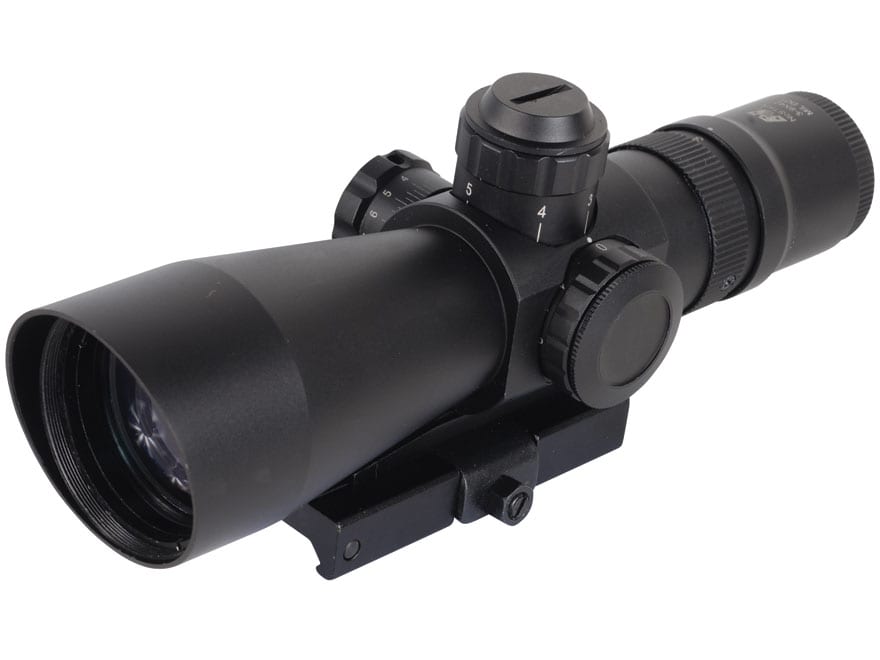 NcStar Mark 3 Compact Tactical Rifle Scope 3-9x 42mm Red or Green