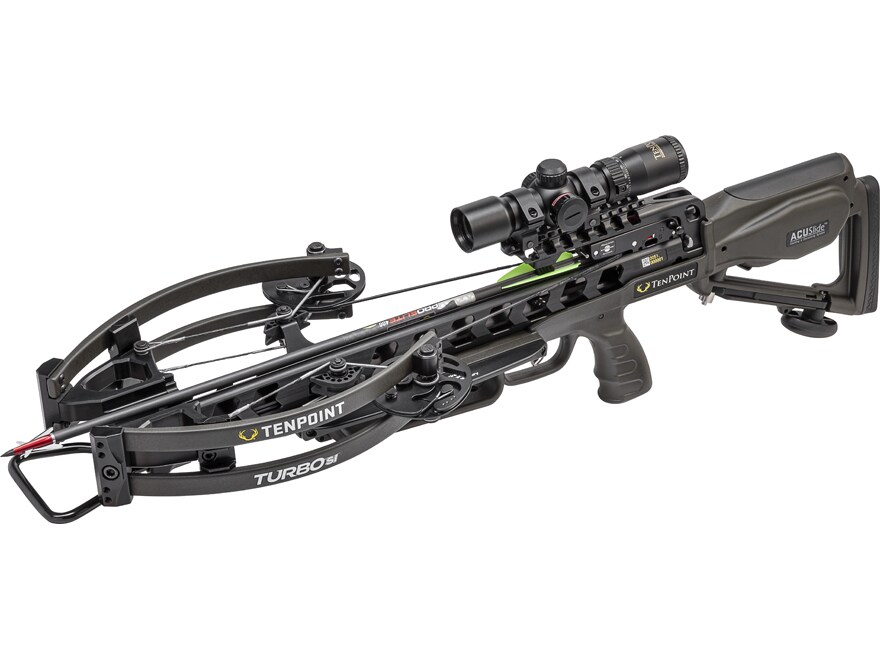 TenPoint Turbo S1 ACUslide RangeMaster Pro Scope Crossbow Package Moss