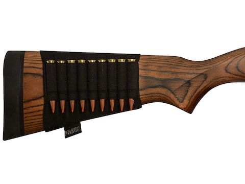 MidwayUSA Buttstock Rifle Ammo Carrier Black