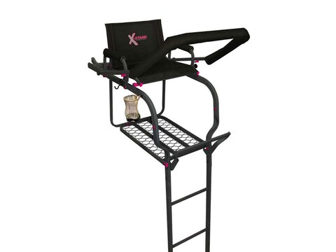X-Stand The Huntress Single Ladder Treestand Steel Black