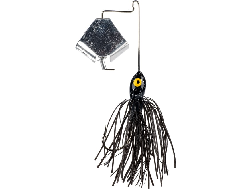 Strike King Mini Pro-Buzz Buzzbait 1/8oz Fire Tiger Silver