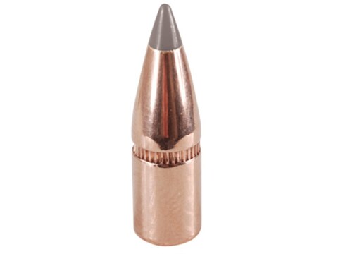 Factory Second Bullets 22 Cal (224 Diameter) 55 Grain Polymer Tip Flat
