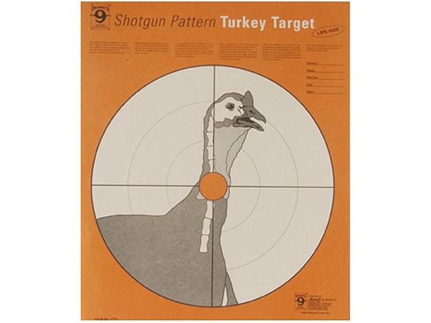 Hoppe's Turkey Target 14x 16-3/4 20PK