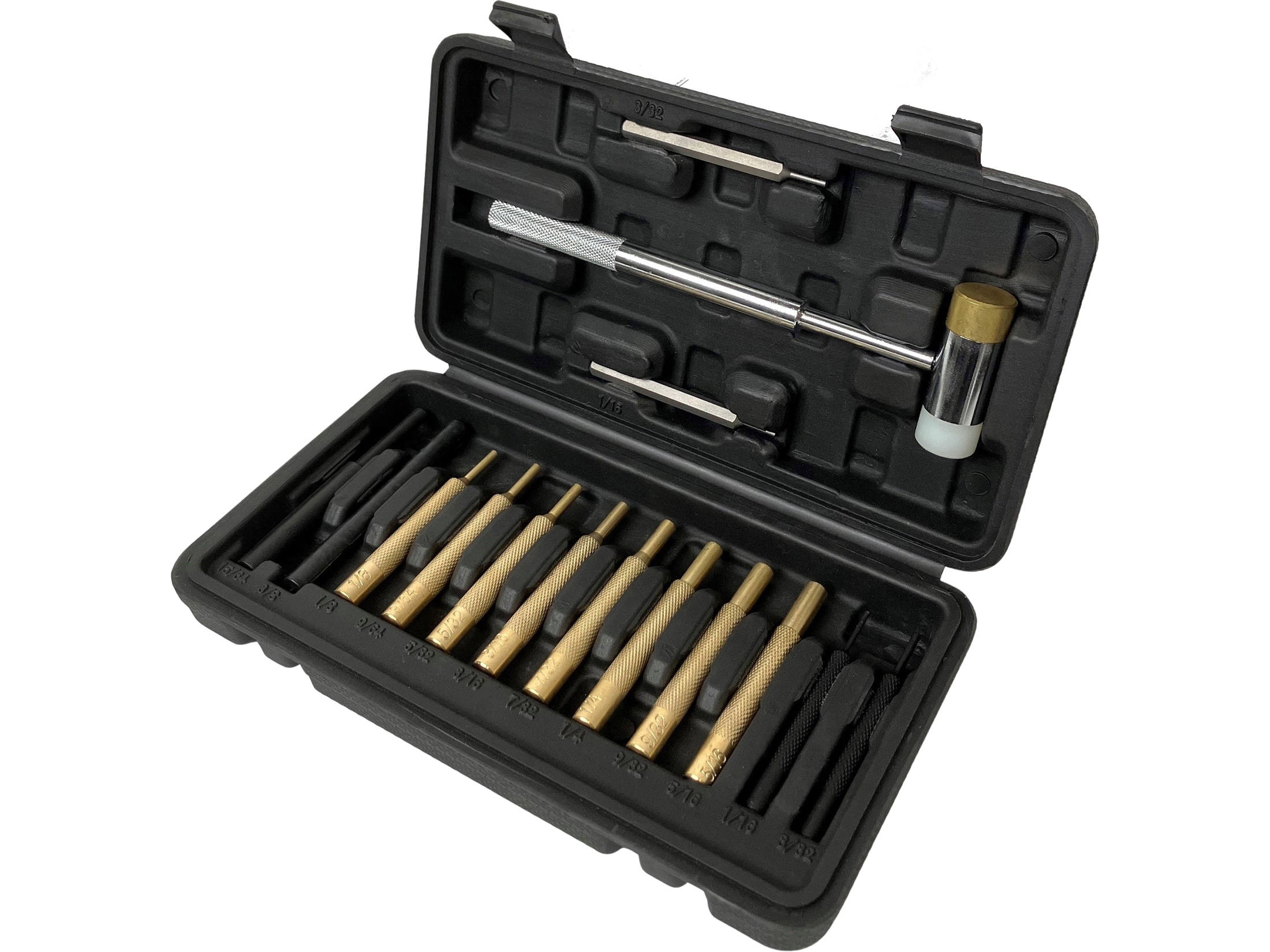 MidwayUSA Brass Nylon Hammer Punch Set