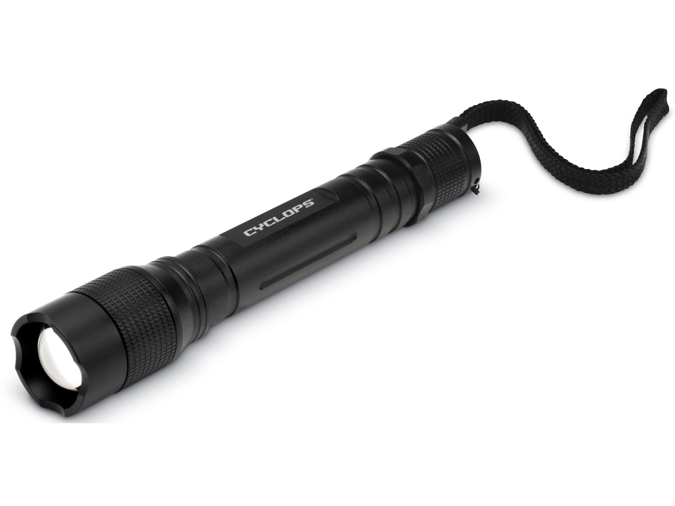 Cyclops TF-200 Flashlight AA Battery Black
