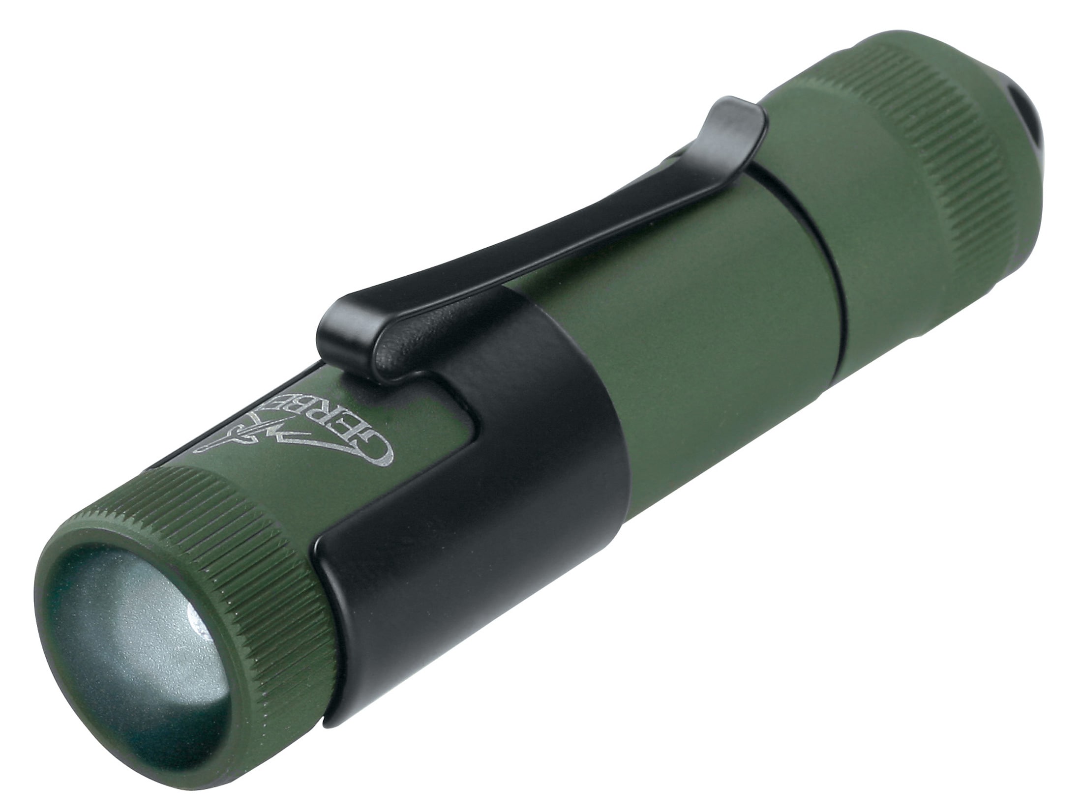 Gerber Infinity Ultra Task Flashlight LED 1 AA Battery Aluminum Green