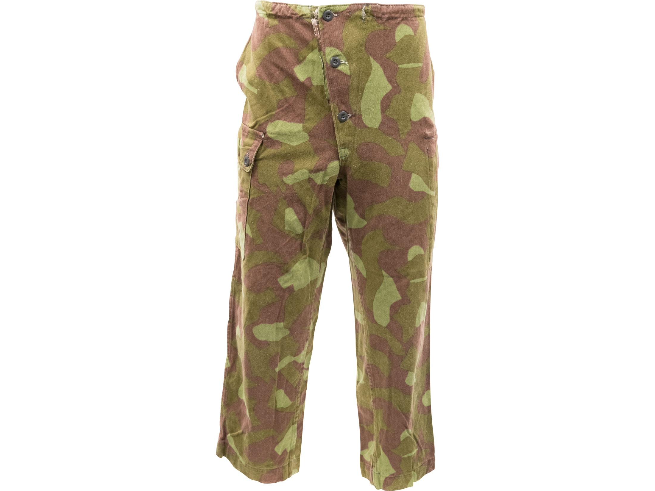 Military Surplus Finnish M62 Field Pants Grade 2 Camo XL
