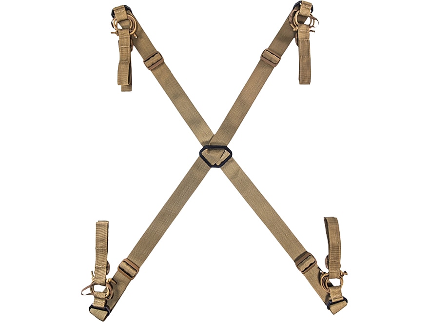 High Speed Gear High Speed Low Drag Suspenders Black