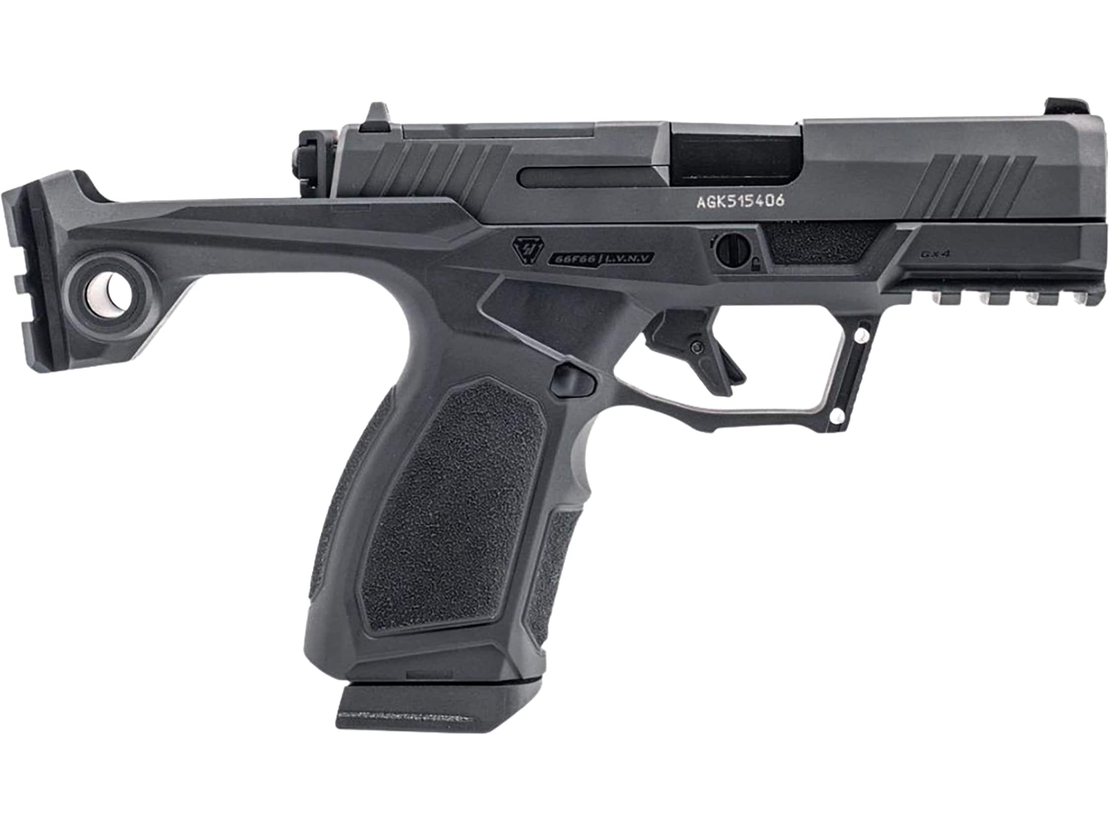 Taurus GX4 TORO S.I. 9mm Luger Pistol 3.7 Barrel 10+1 Round Black